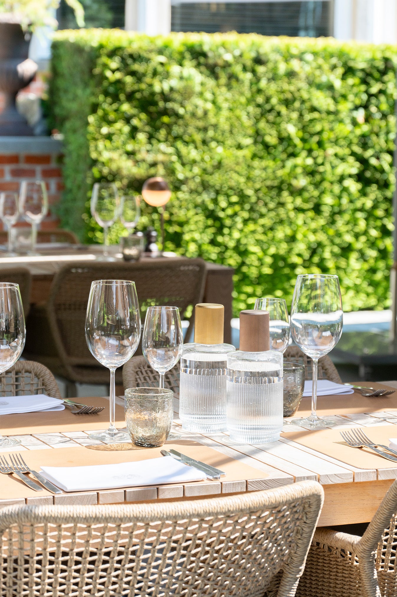 AQUALEX Nova waterkaraf Plat en Bruiswater - French Gold